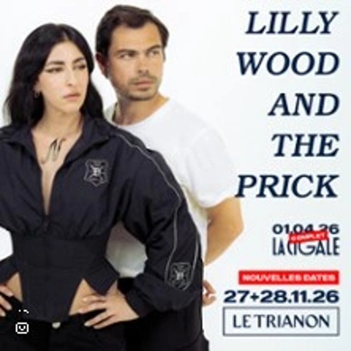 Concert Lilly Wood And The Prick à Strasbourg le 25/10/2026