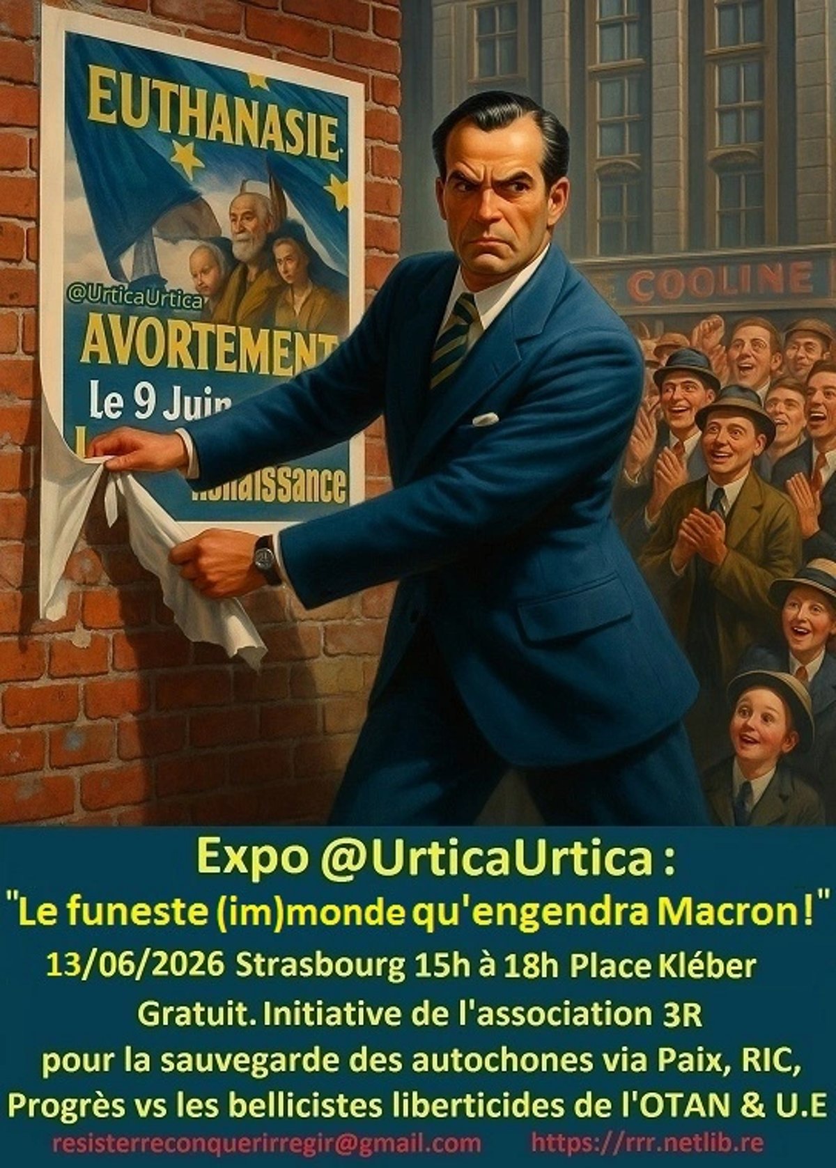 Exposition de dessins d'UrticaUrtica à Strasbourg — 13 juin 2026